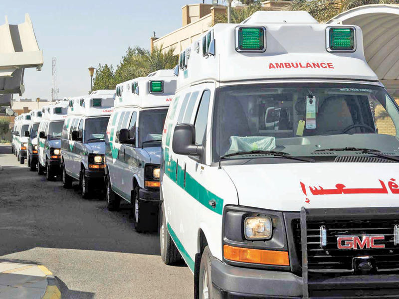 إجلاء 400 حالة طارئة بـ«الإسعاف الطائر» في 10 أشهر - جريدة الجريدة الكويتية